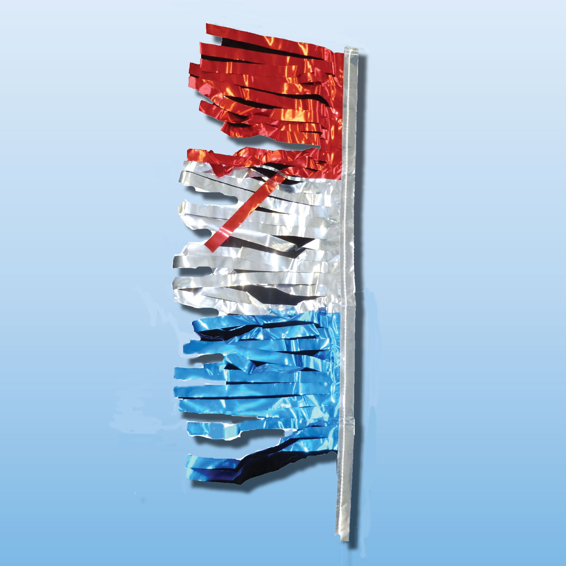 Metallic fringe Antenna Pennants