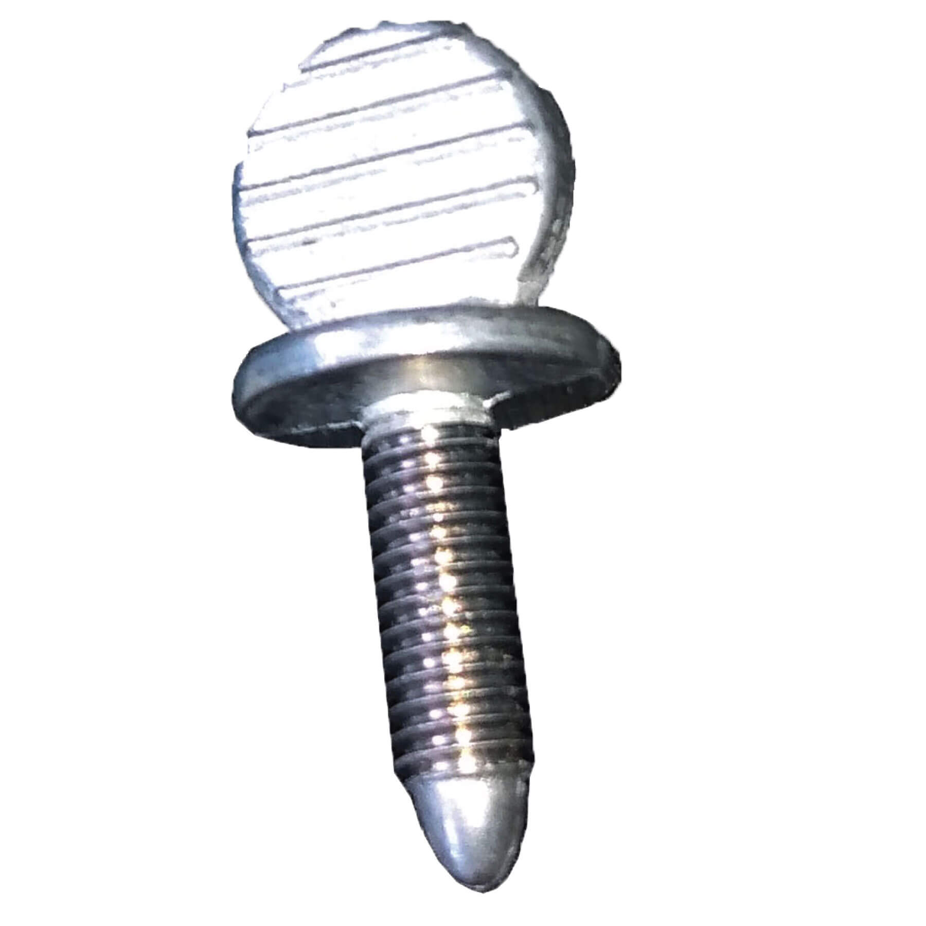 #6TS-MET Lic. Plate Thumb Metric Screws