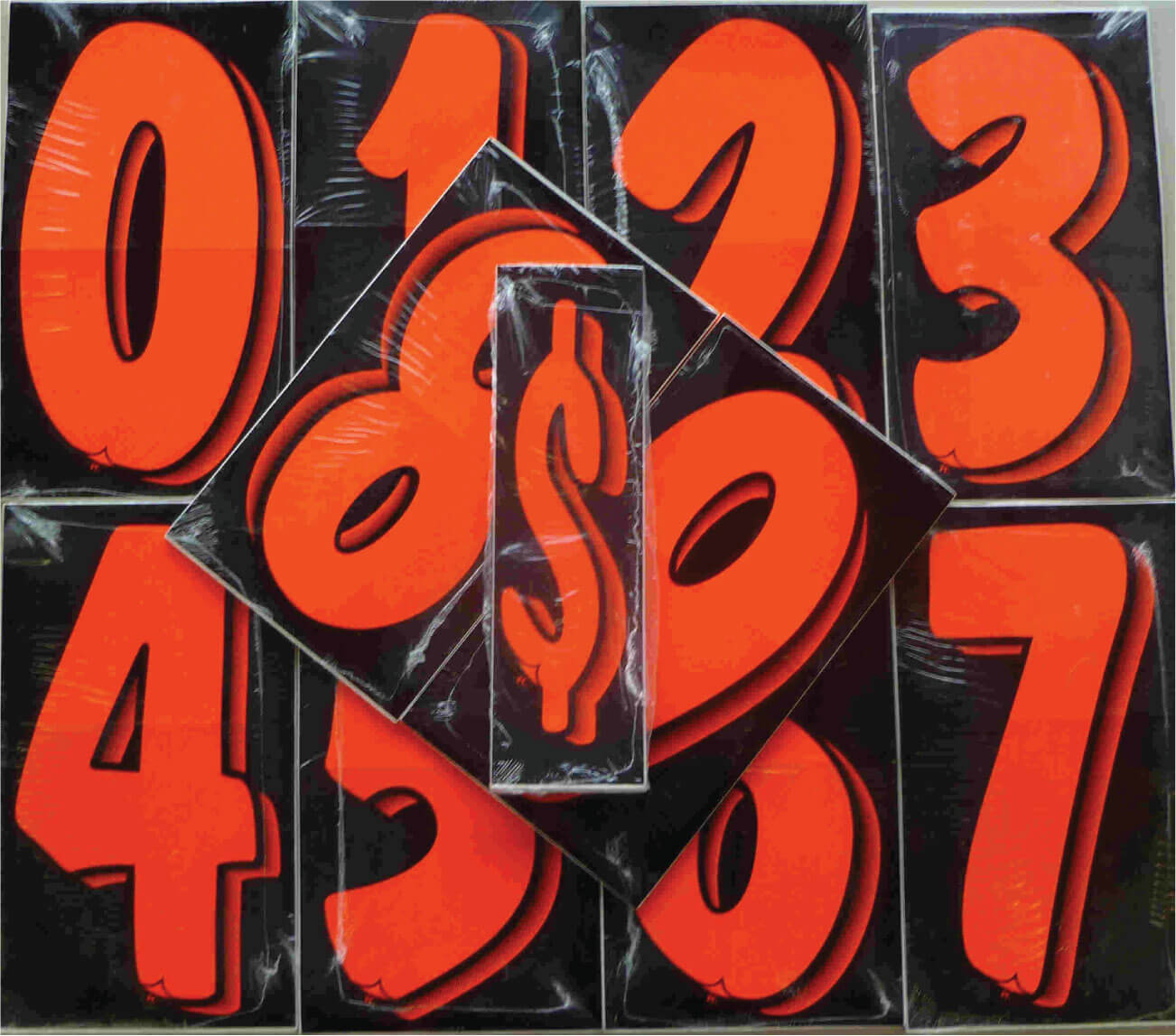Vinyl Numbers 7 1/2
